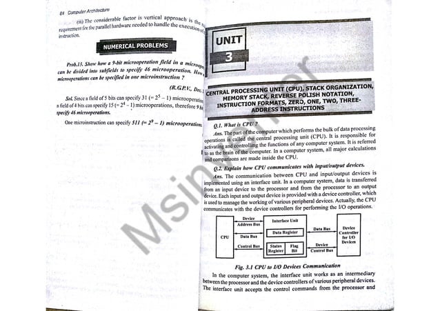 Computer Organisation and Architecture notes by Shivani.pdf ...