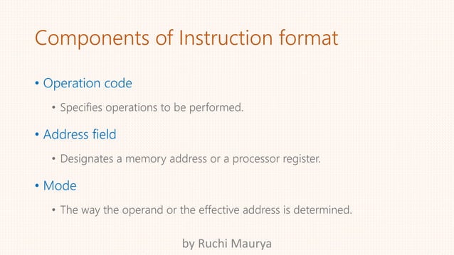 Types of Addressing modes- COA | PPTX | Programming Languages | Computing