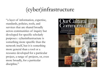 Infrastructure for OA publishing | PPT