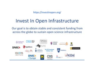 Funding Open infrastructure today and tomorrow | PPT