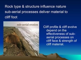 Coastal Features Created By Erosion Sherry | PPT