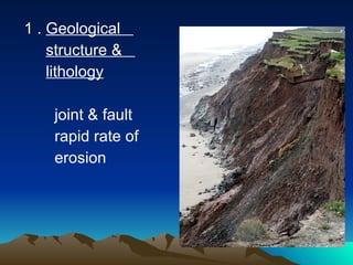 Coastal Features Created By Erosion Sherry | PPT