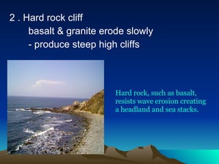 Coastal Features Created By Erosion Sherry | PPT