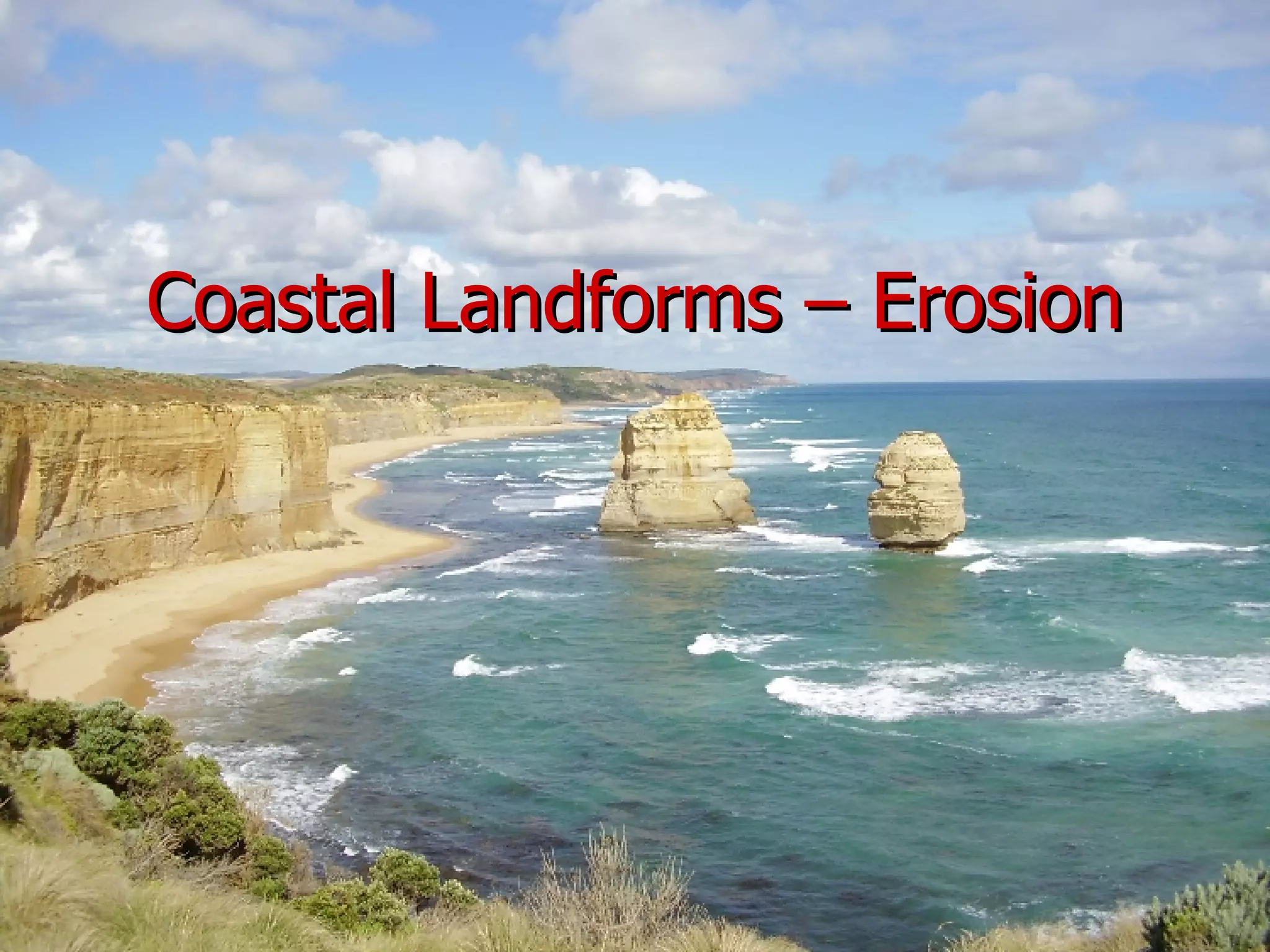 Coastal Landforms | PPT