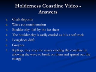 Coastal Management Holderness Ap | PPT