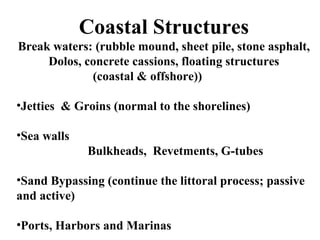 marine coastal structures | PPT