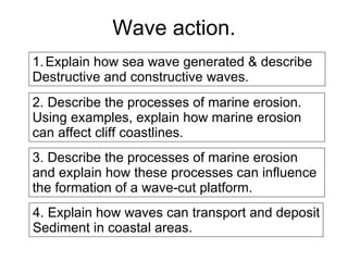 Coastal Processes And Landforms | PPT