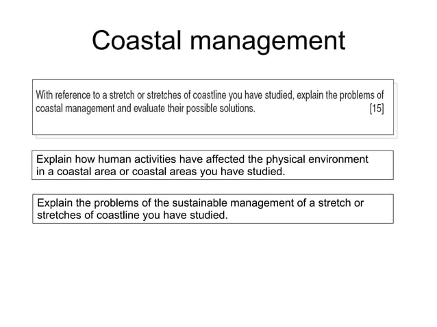 Coastal Processes And Landforms | PPT