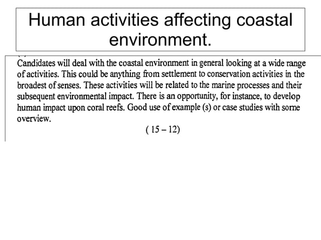 Coastal Processes And Landforms | PPT
