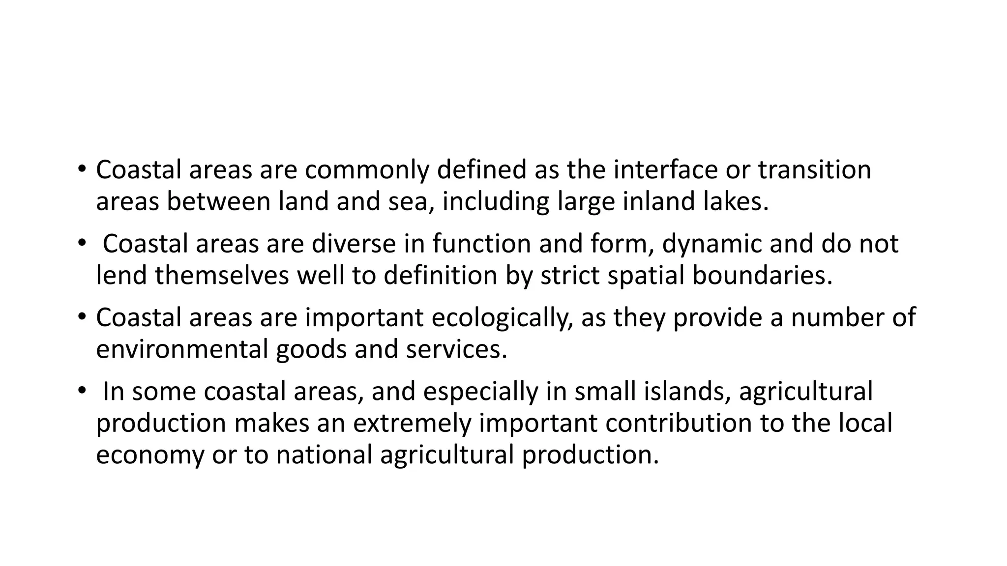 Coastal agriculture infisheries | PPTX