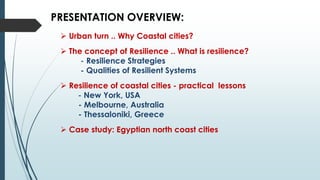 Coastal cities resilience for climate change | PPT