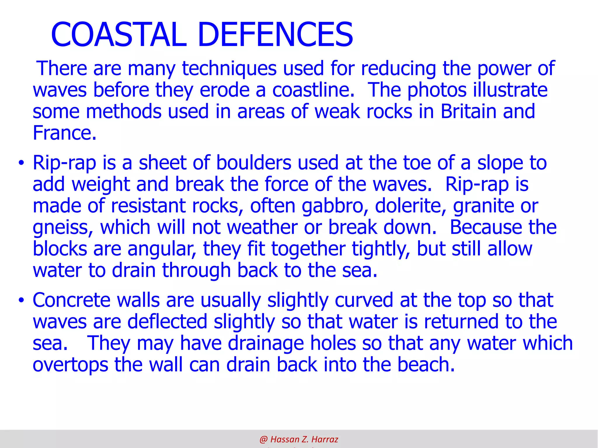 Coastal defences | PPTX