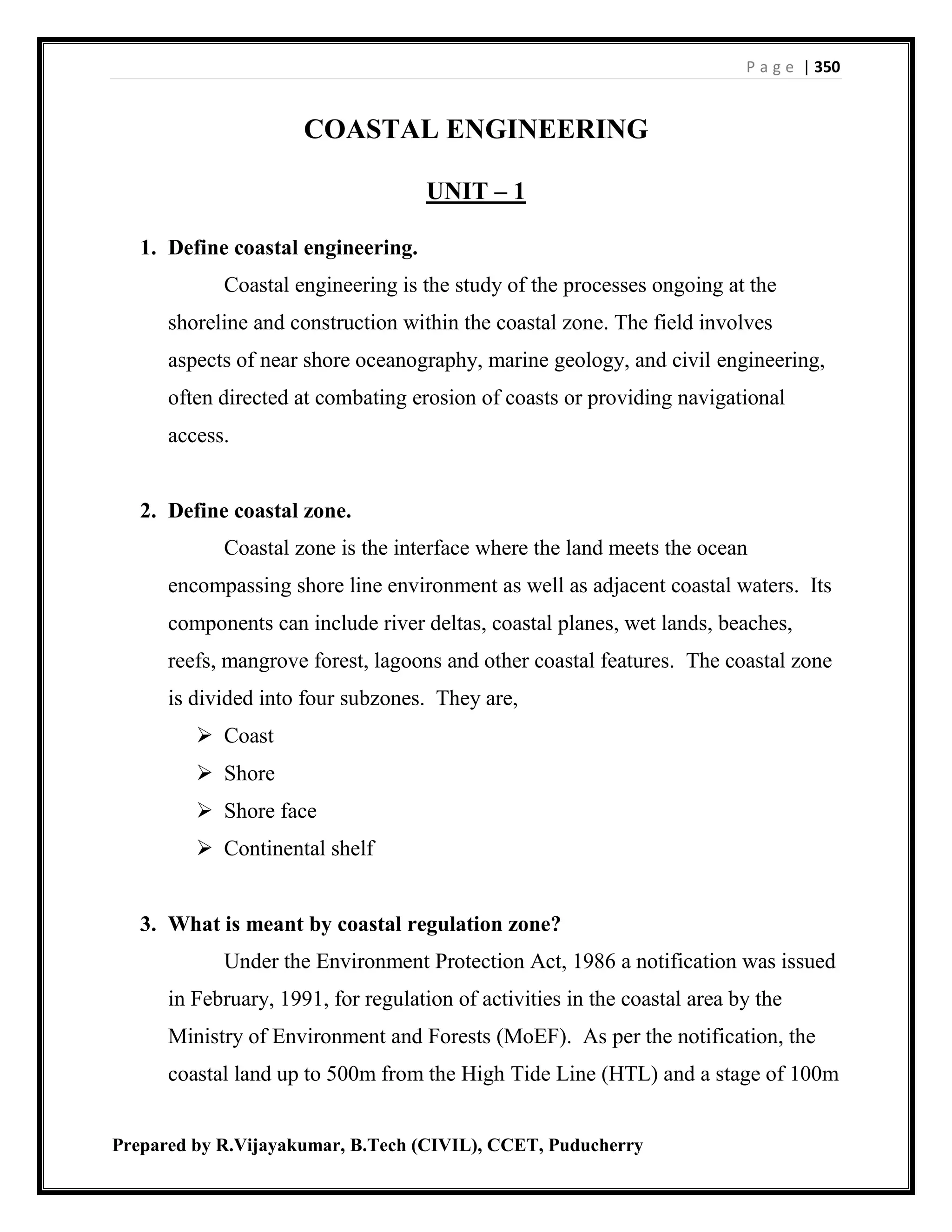 Coastal engineering | PDF