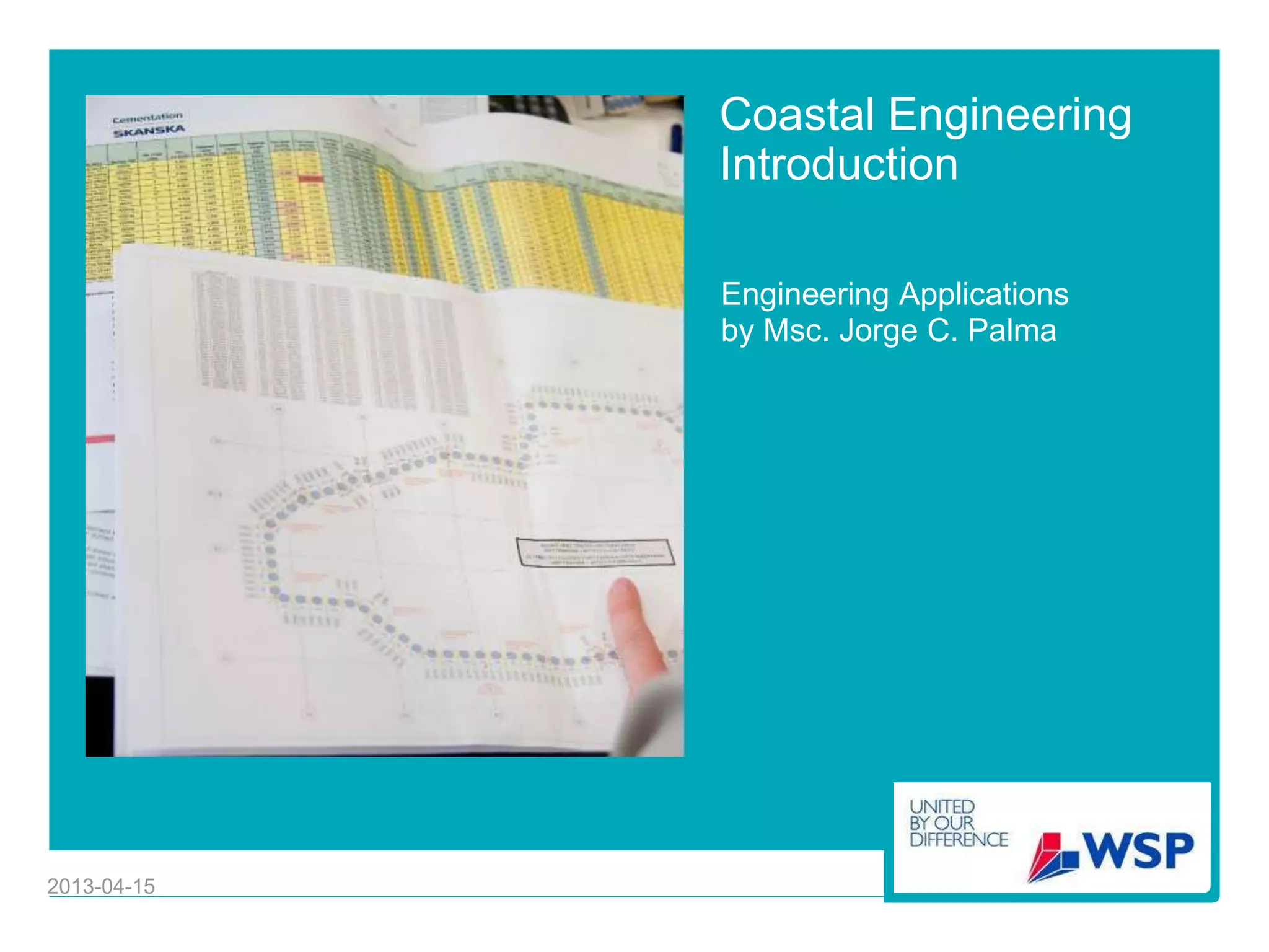 Coastal engineering introduction | PPTX