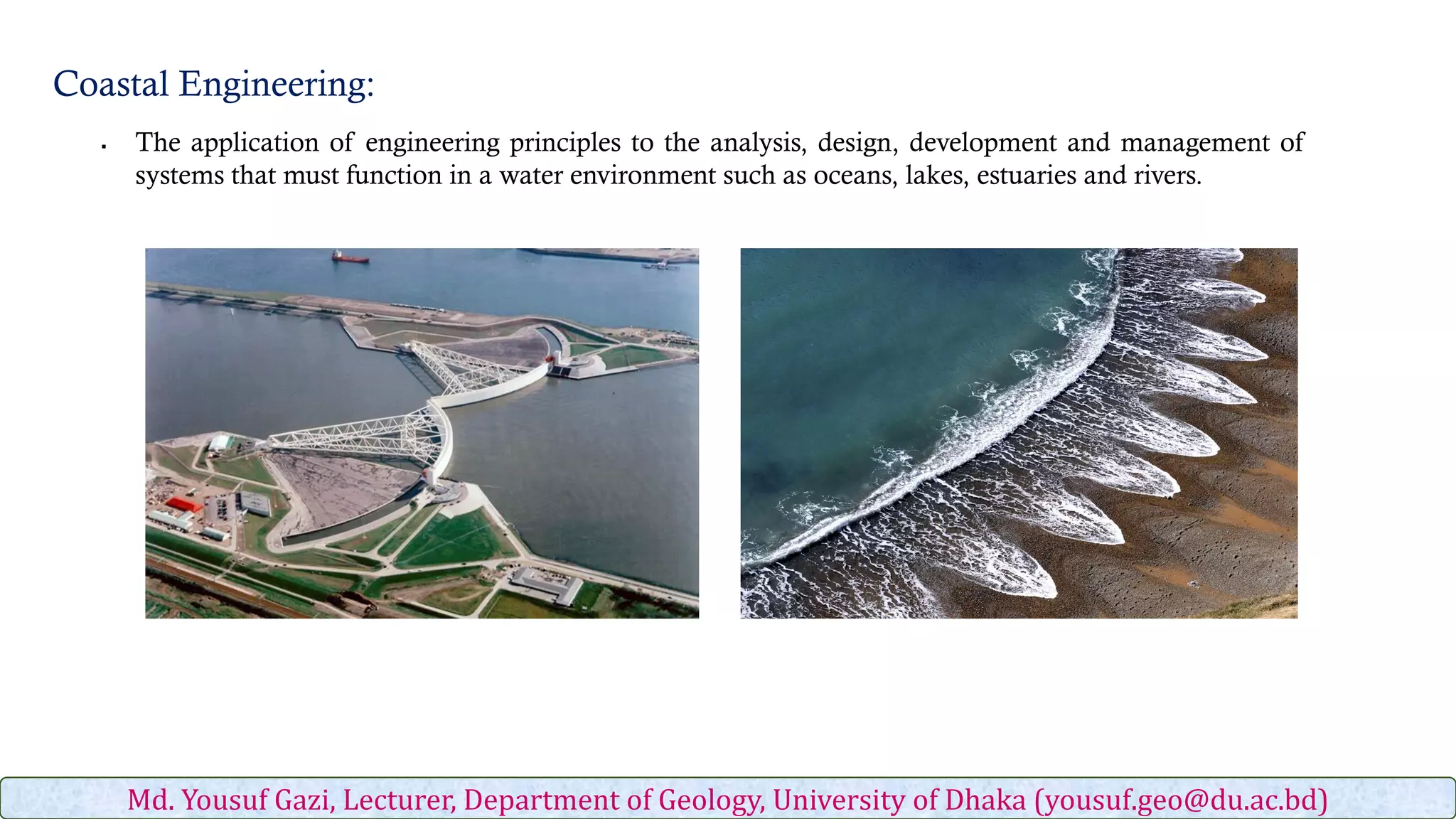 Coastal engineering md. yousuf gazi | PDF