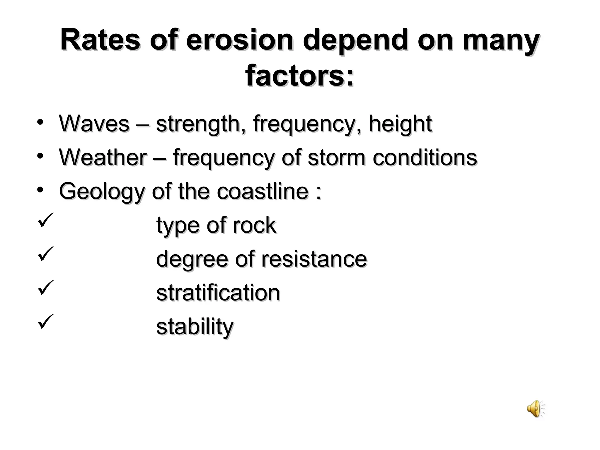 Coastal erosion processes | PPT