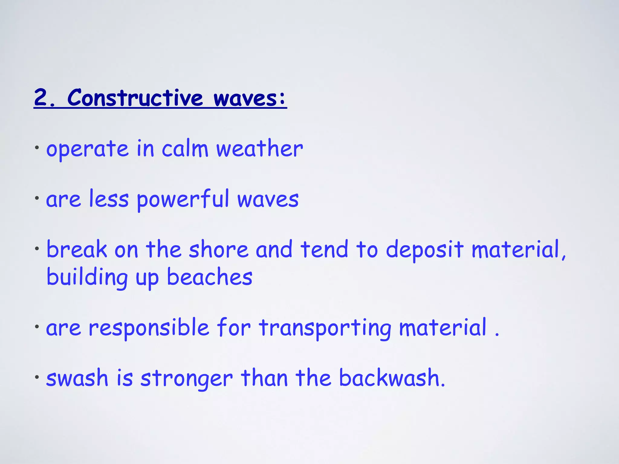 Coastal erosional processes and landforms lesson 4 | PPT