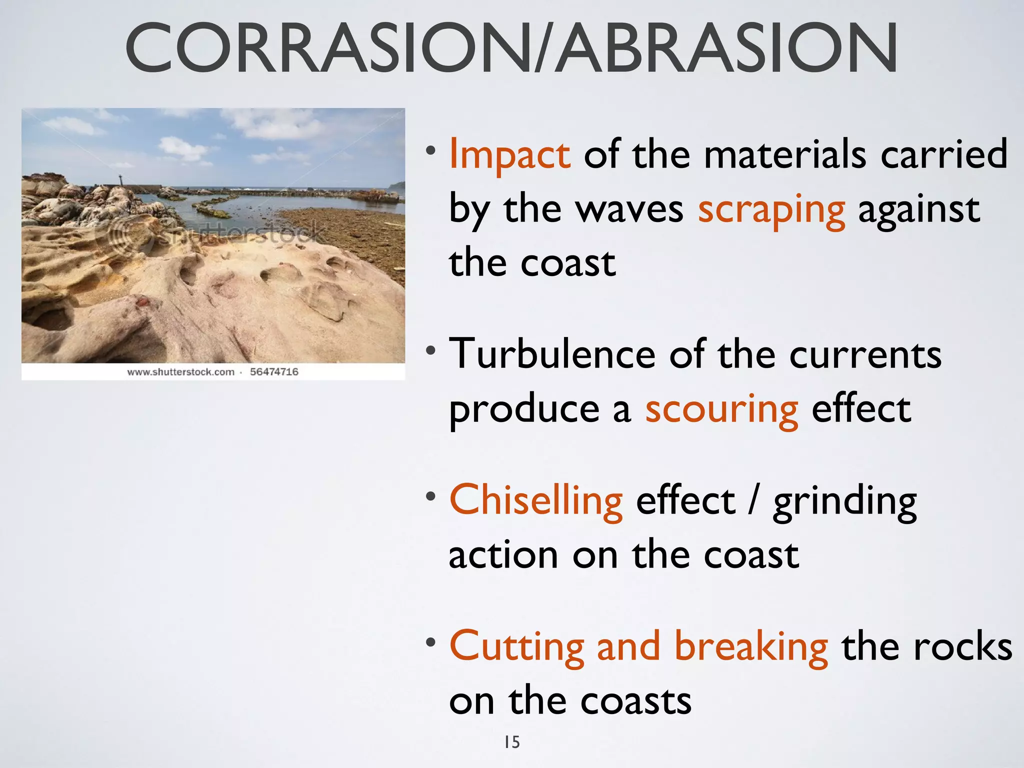 Coastal erosional processes and landforms lesson 4 | PPT