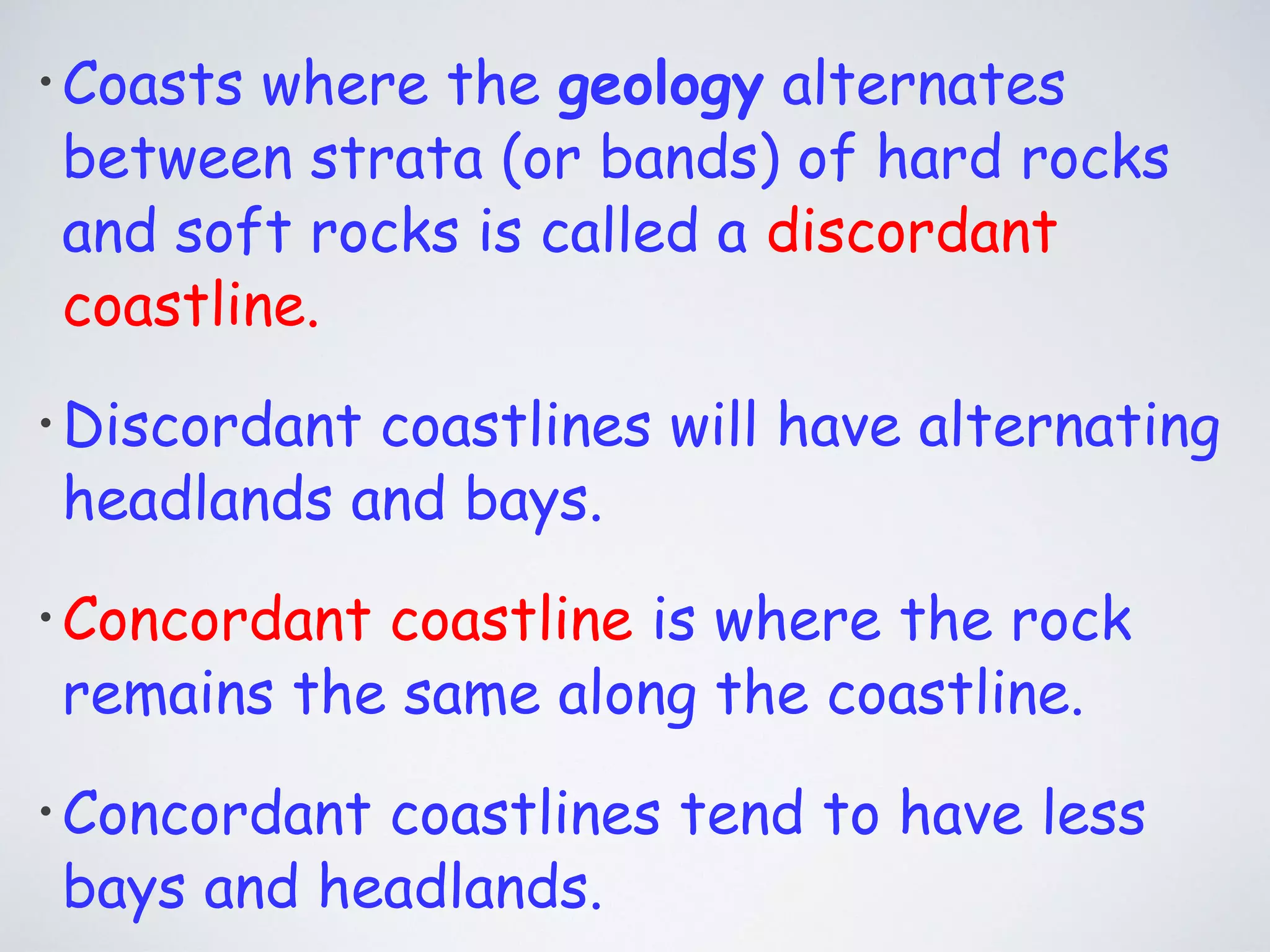 Coastal erosional processes and landforms lesson 4 | PPT