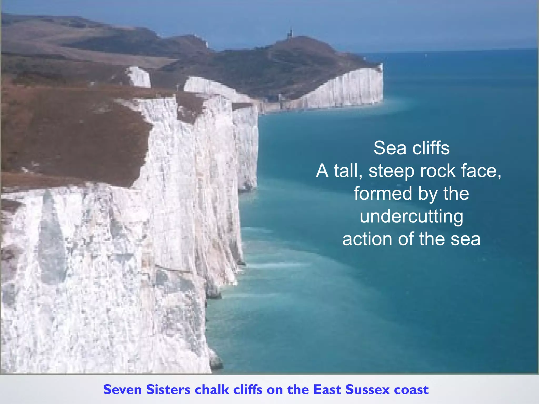 Coastal erosional processes and landforms lesson 4 | PPT