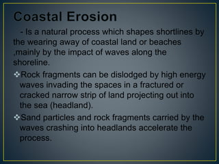 Coastal erosion(final presentation) | PPTX