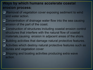 Coastal erosion(final presentation) | PPTX