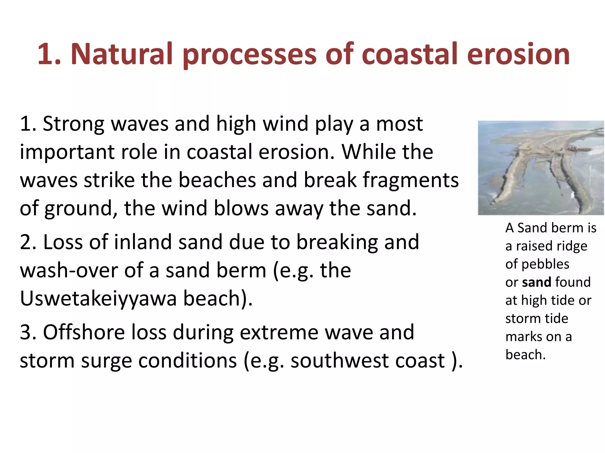 Coastal erosion impact and management | PPTX