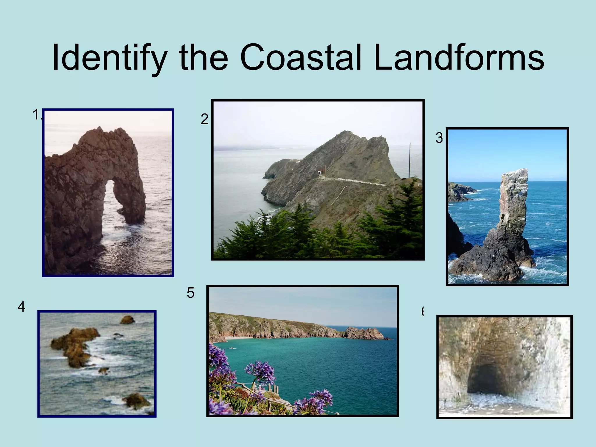 Coastal Ersional Landforms | PPT
