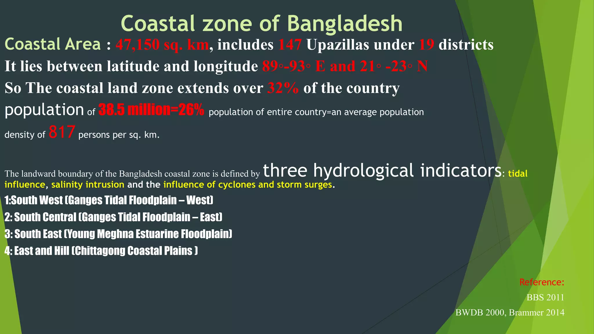 Coastal geography of Bangladesh | PPTX
