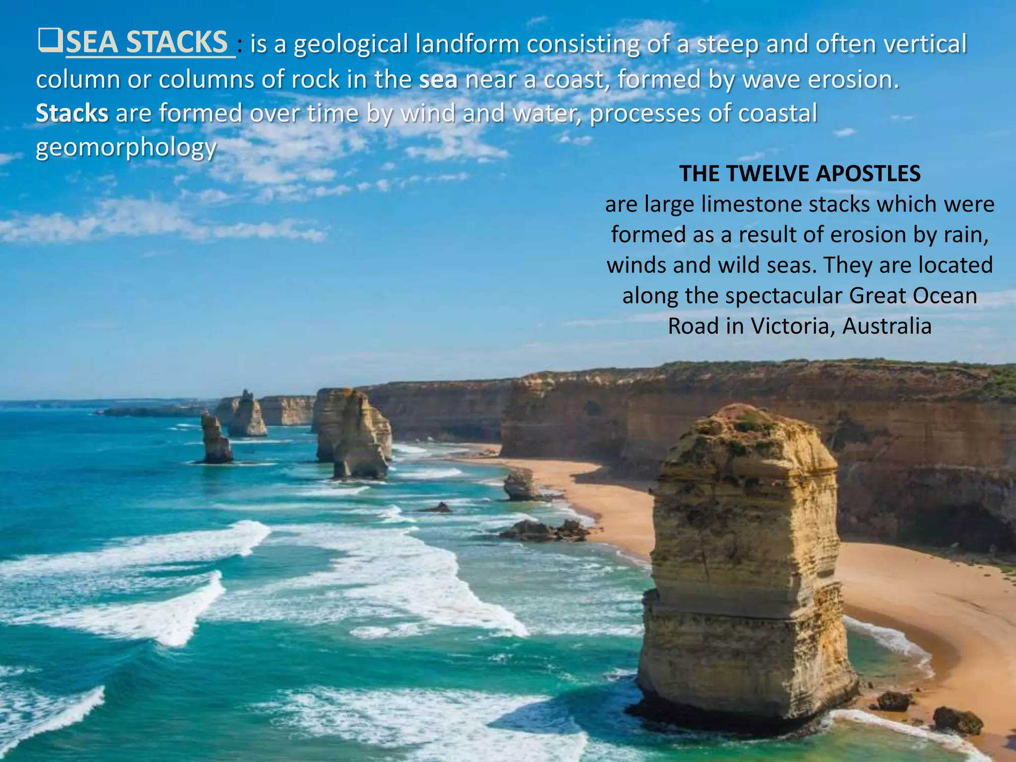 Coastal Geomorphology Landforms Of Wave Erosion & Deposition | PPTX Coastal Geomorphology Landforms Of Wave Erosion & Deposition | PPTX