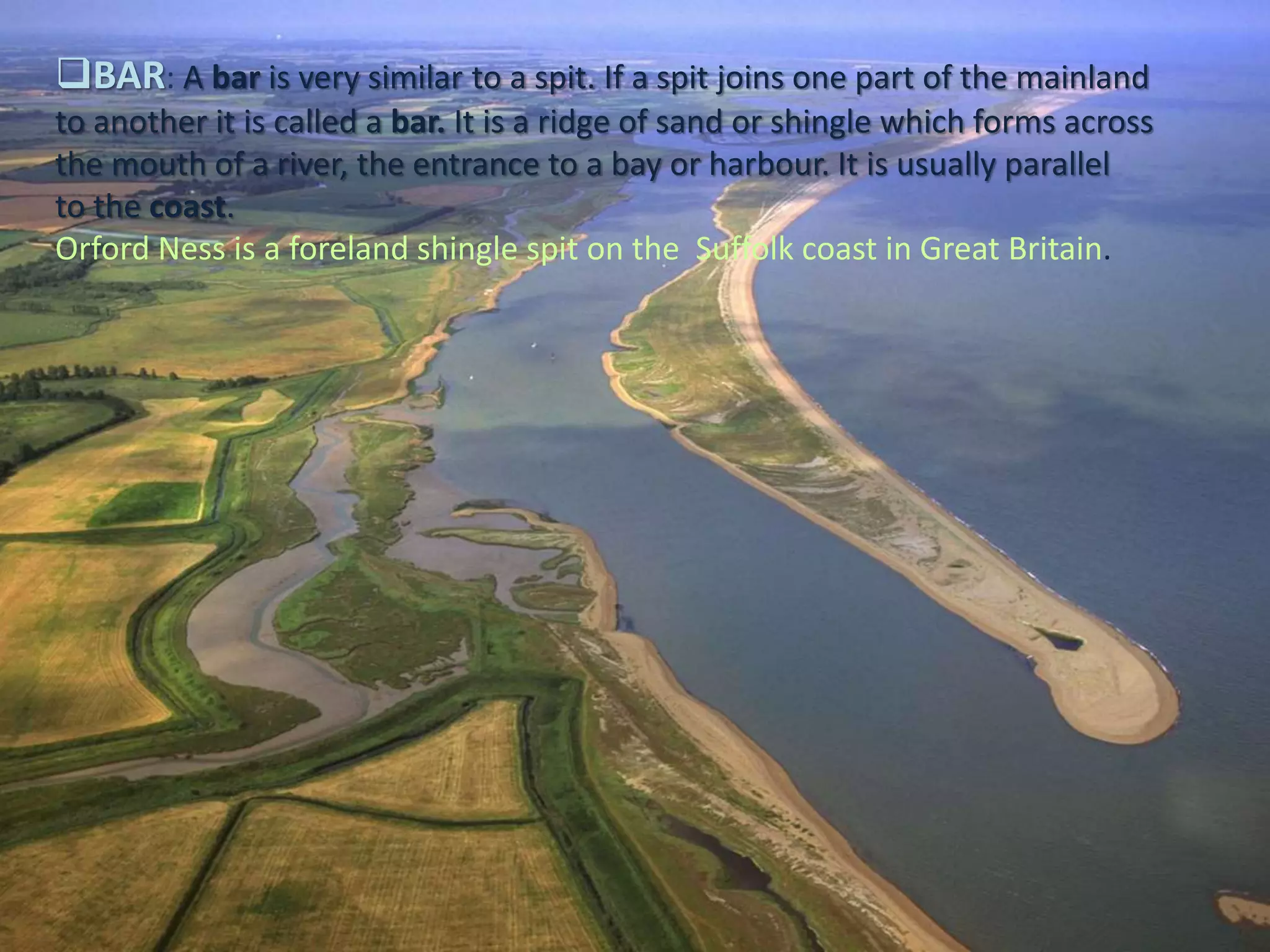 Coastal Geomorphology Landforms Of Wave Erosion & Deposition | PPTX