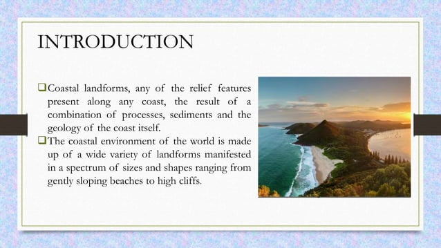 COASTAL LANDFORMS.pptx | Geography | Science