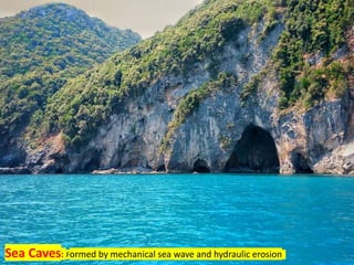 Coastal Landforms geomorphology physical Geography | PPT