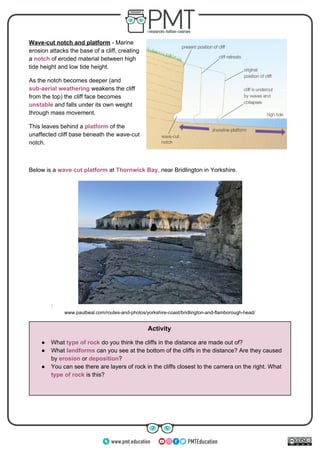 Coastal Landscapes in the UK.pdf gcse... | PDF
