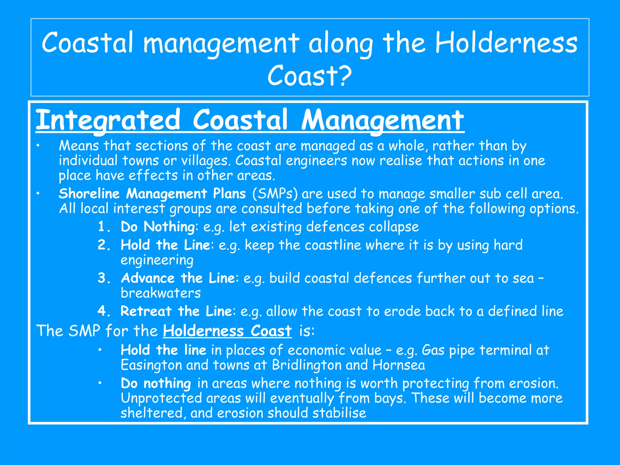 Coastal management integrated and sustainable management | PPT