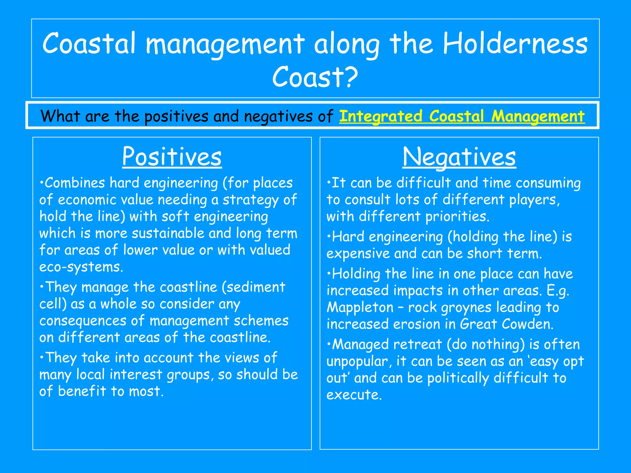 Coastal management integrated and sustainable management | PPT