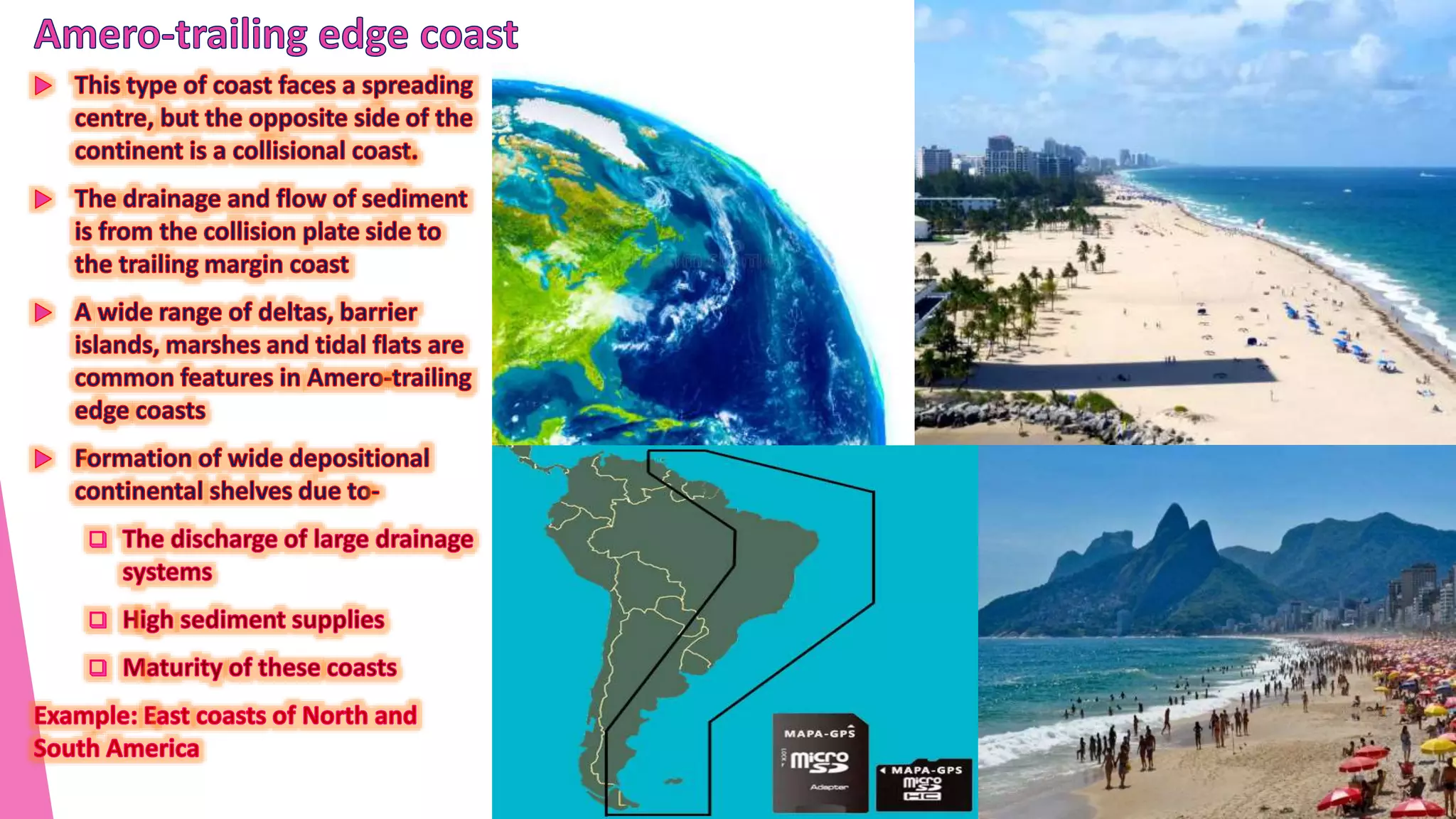 Coastal Morphology, Origin and Transverse Position of Settlements of ...