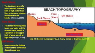 Coastal morphology, origin and transverse settlements of sea beach | PPTX