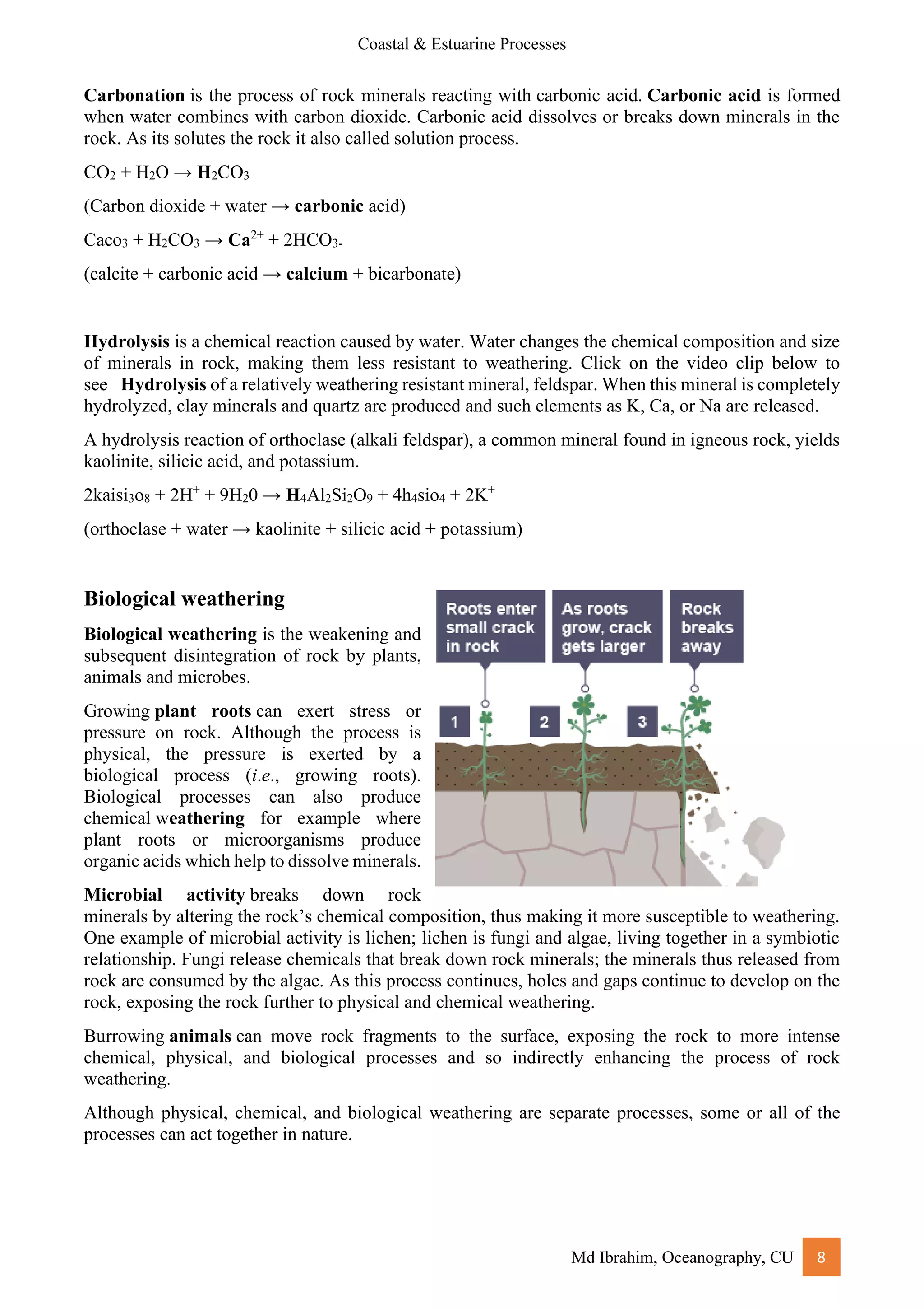Coastal Oceanography Notes | PDF