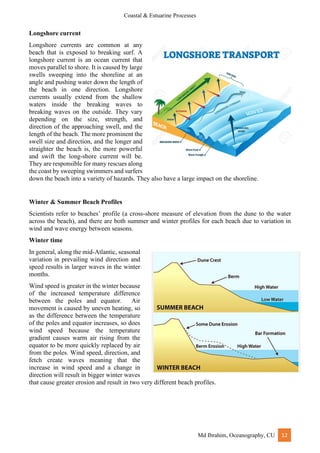 Coastal Oceanography Notes | PDF