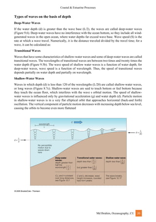 Coastal Oceanography Notes | PDF
