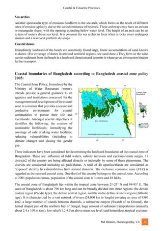 Coastal Oceanography Notes | PDF