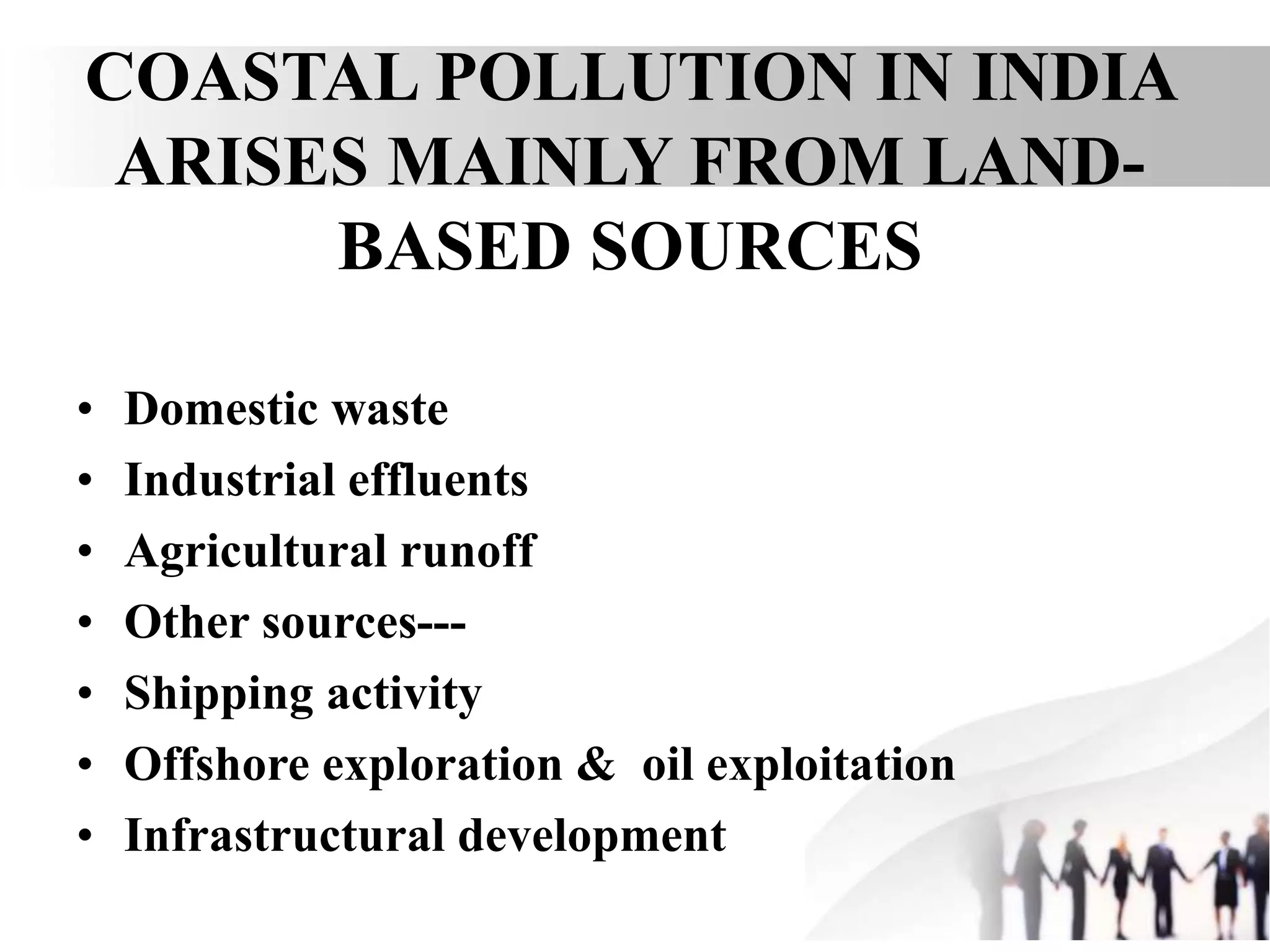 Coastal pollution and management | PPTX
