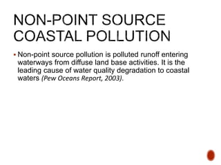 Coastal/Marine Pollution by Saumya Mishra | PPTX