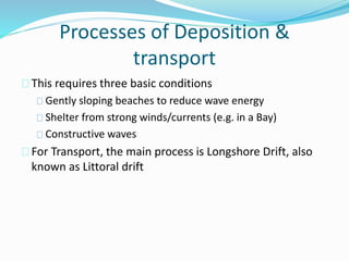Coastal processes | PPTX