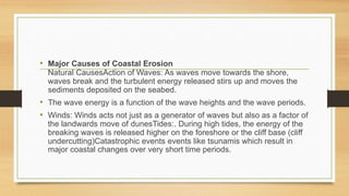 COASTAL PROCESSES in environmental geology | PPTX