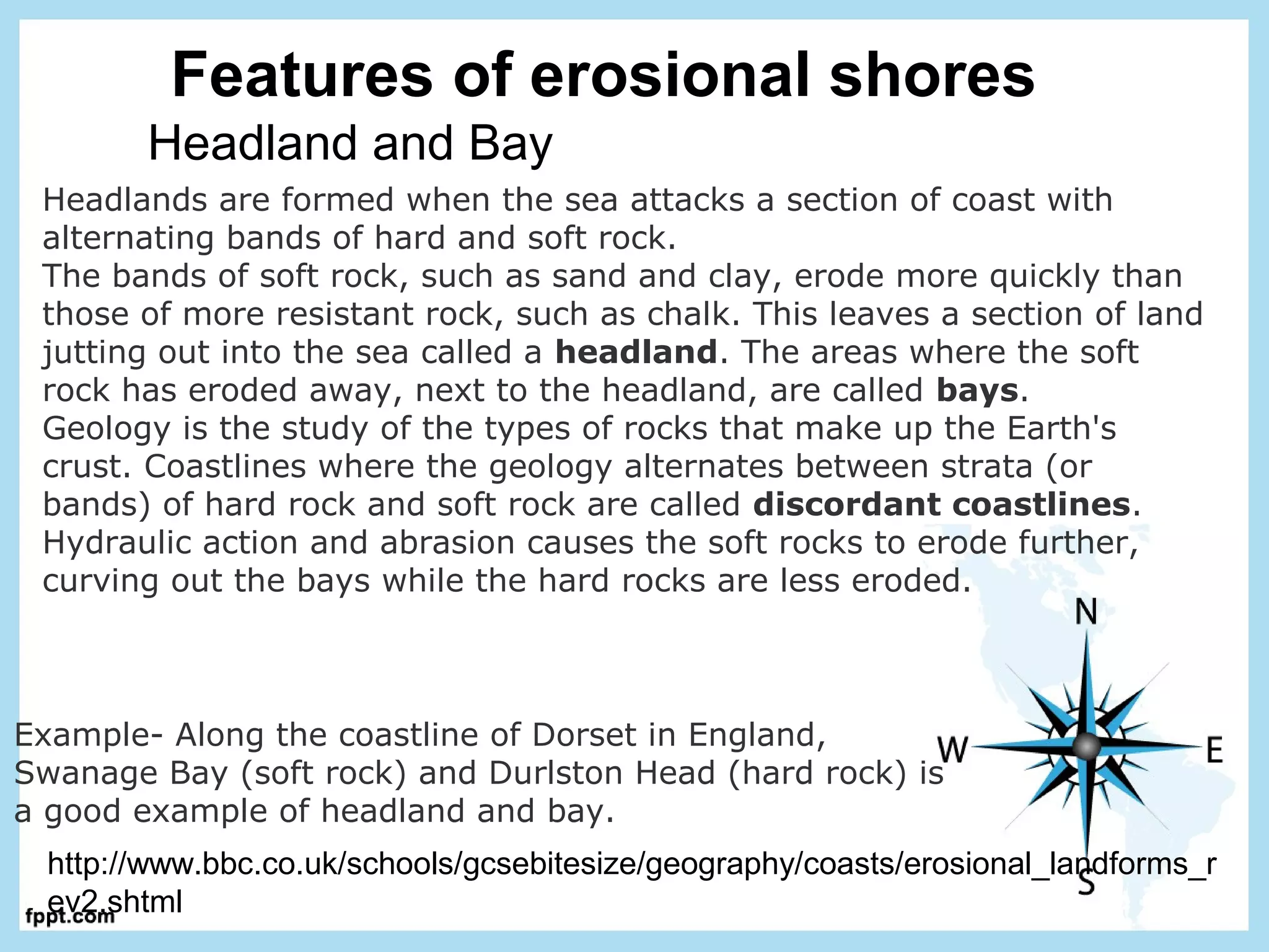 Coastal processes and features by shirin | PPT