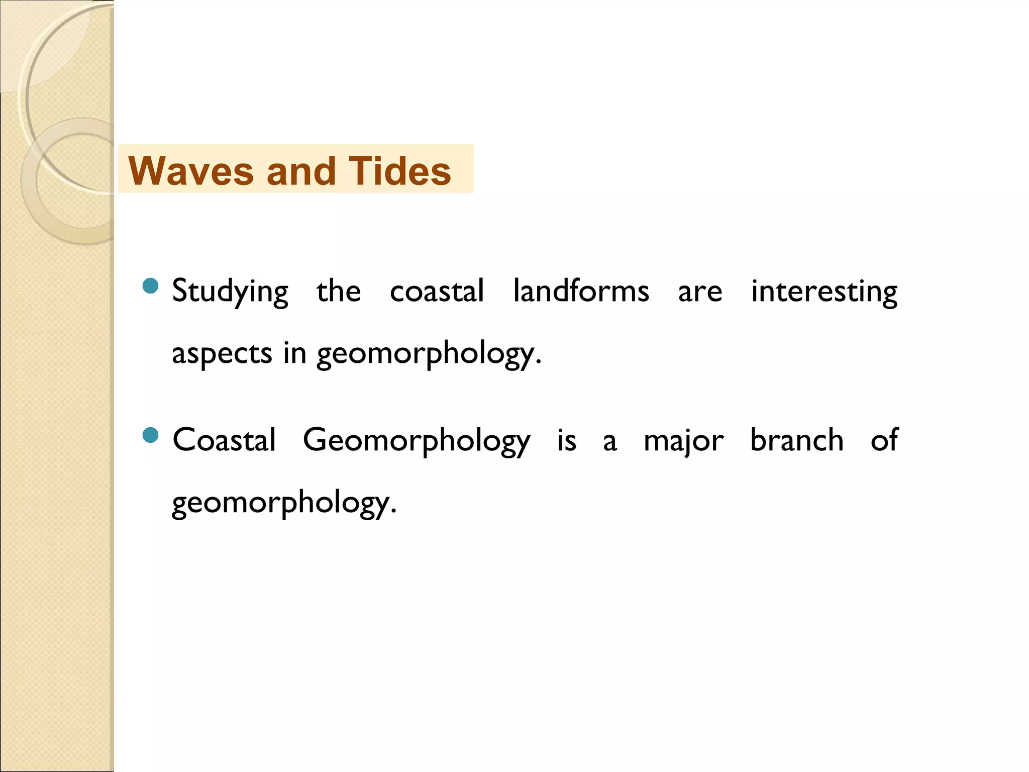 Coastal processes and landforms | PPT