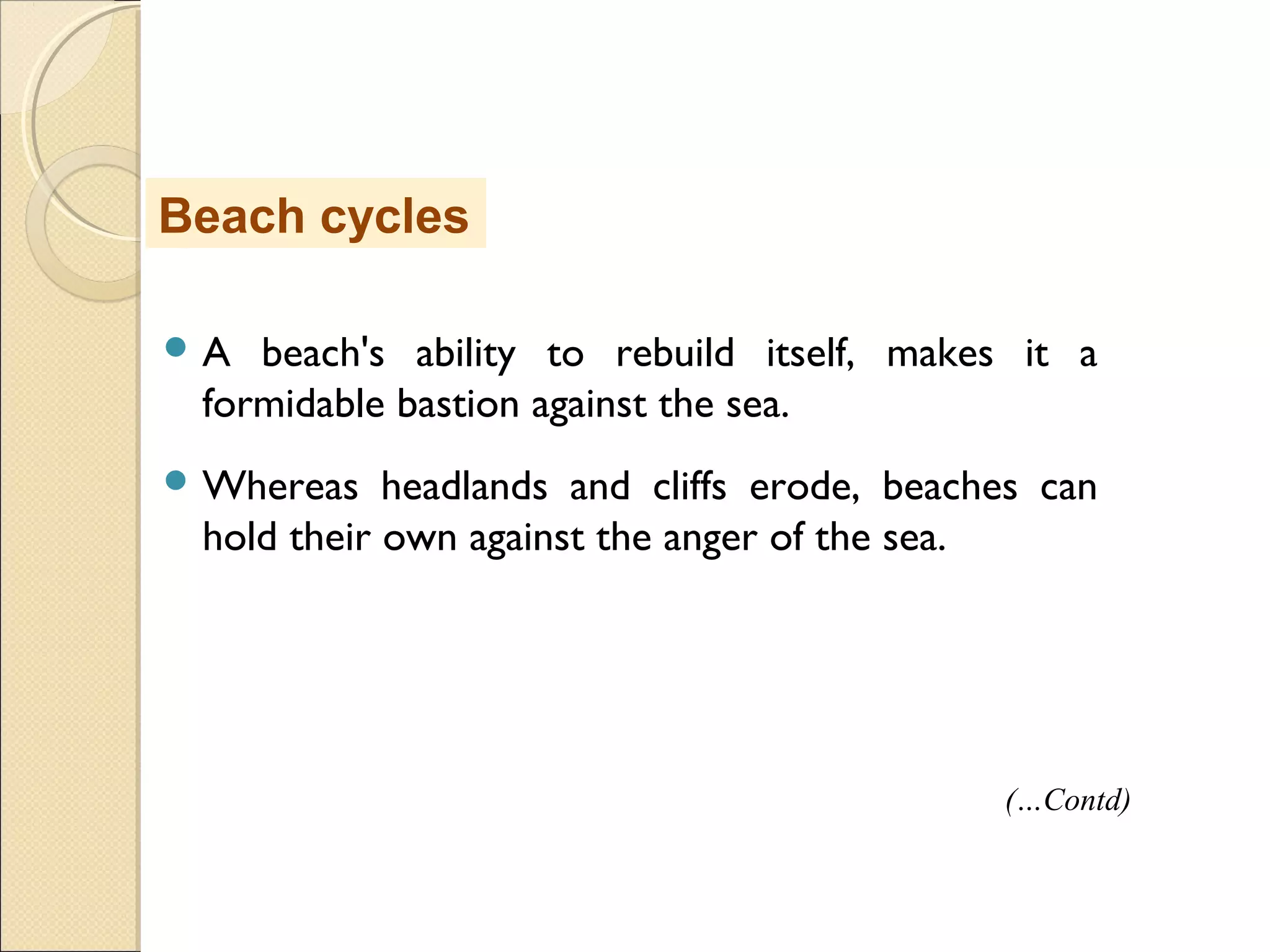 Coastal processes and landforms | PPT | Geography | Science