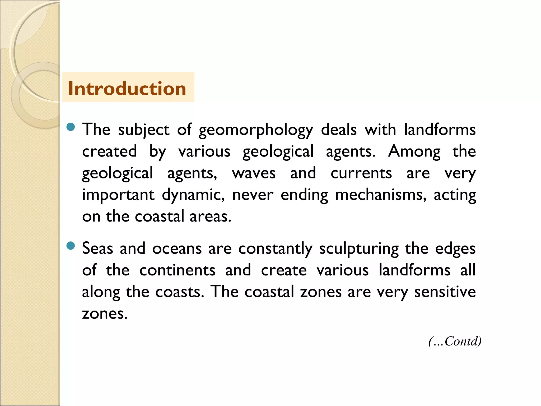 Coastal processes and landforms | PPT